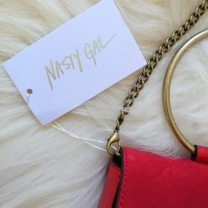 Nasty Gal | Bags | Nwt Nasty Gal Red Ring Crossbody Bag | Poshmark